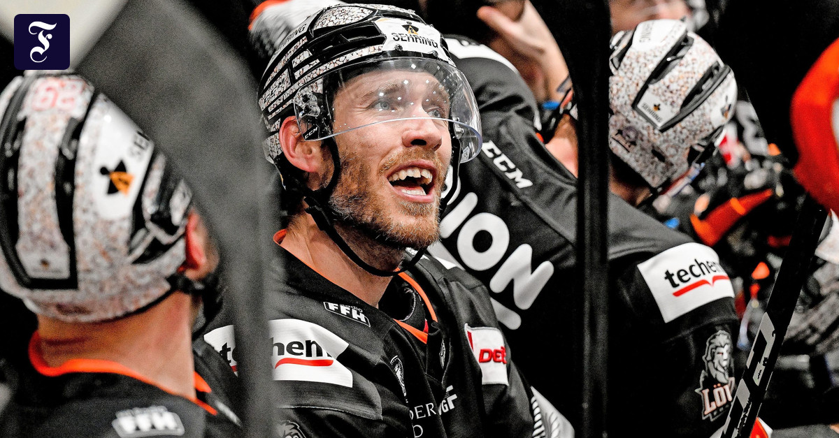 Eishockey: Carter Rowney lenkt das Spiel der Frankfurter Löwen