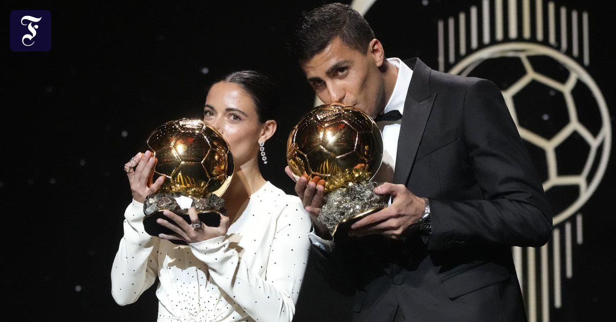 Bonmatí und Rodri mit dem Ballon d’Or ausgezeichnet