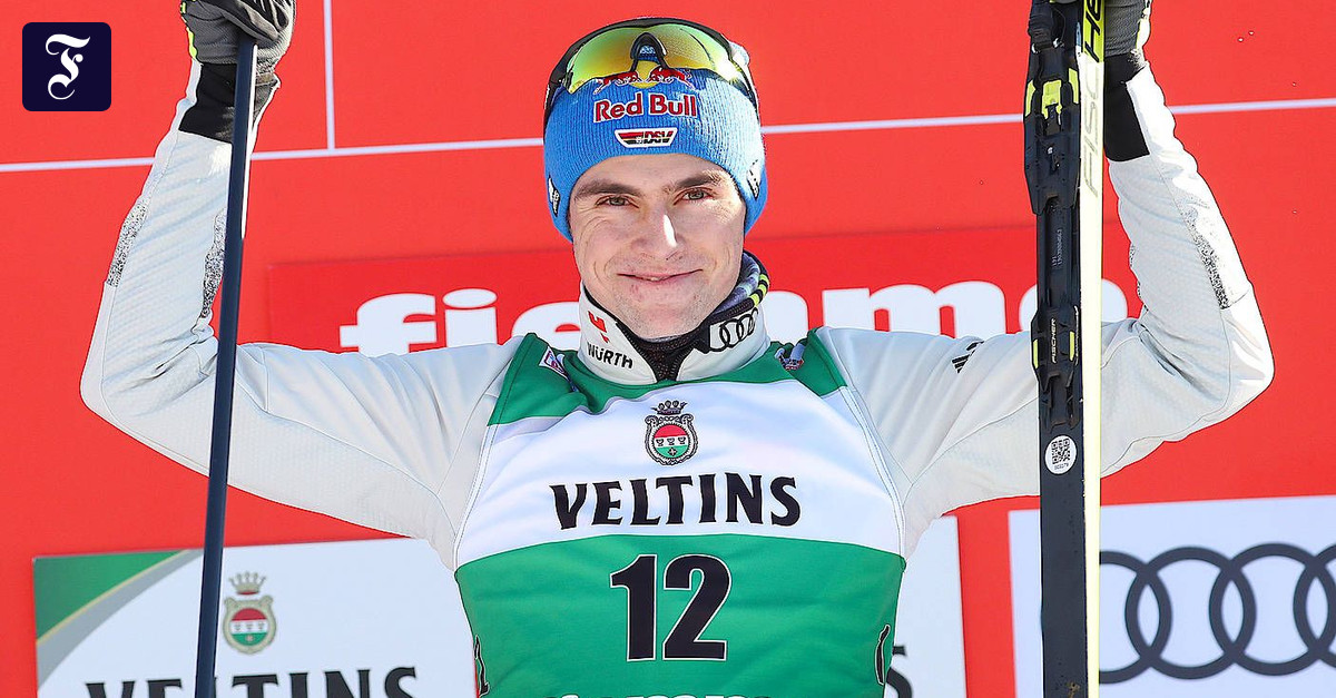 Vinzenz Geiger gewinnt Nordische Kombination in Val di Fiemme