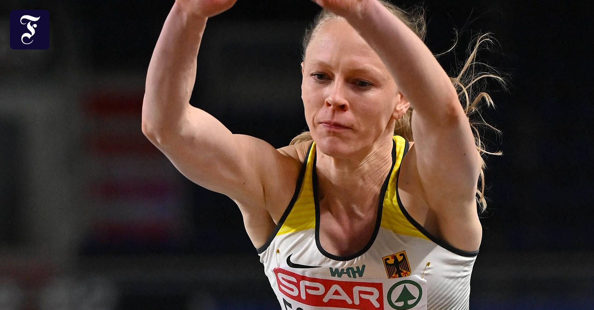 Leichtathletik-EM: Neele Eckhardt gewinnt Dreisprung-Bronze