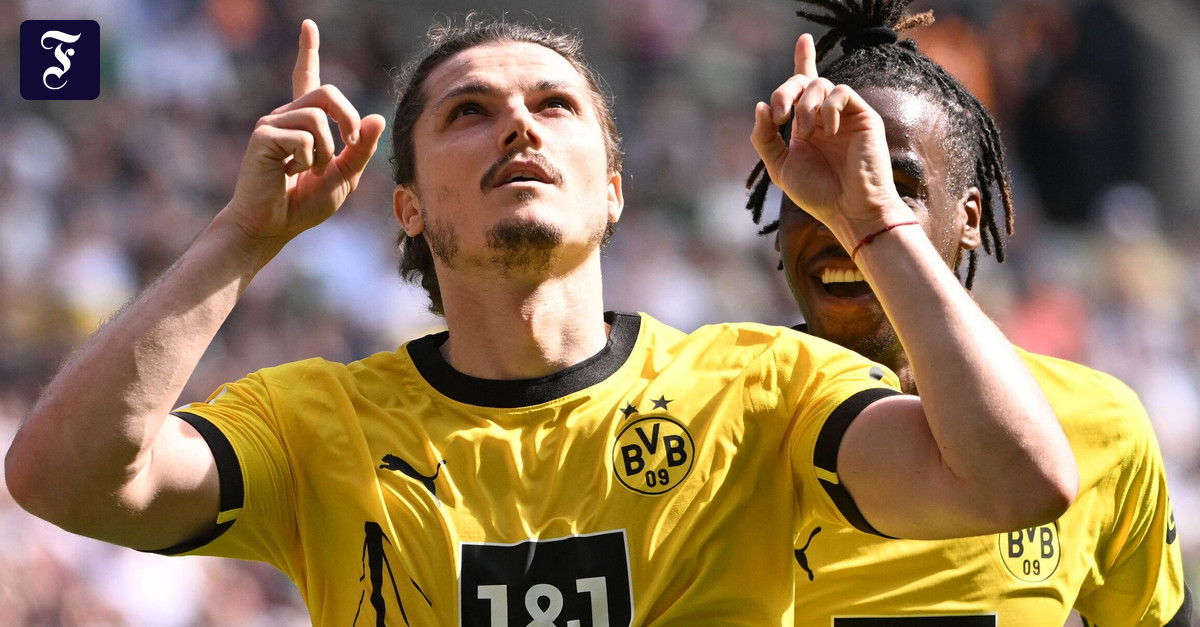 Bundesliga: Sabitzer schießt Borussia Dortmund zum Auswärtssieg