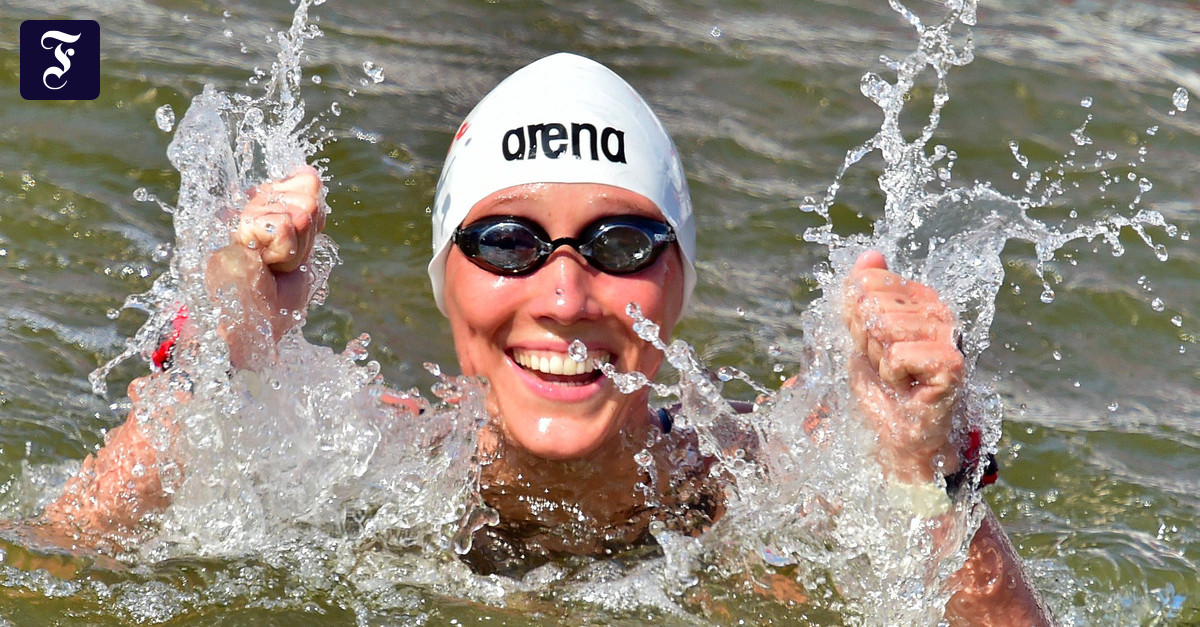 Isabelle Härle sichert Olympia-Ticker im Freiwasserschwimmen