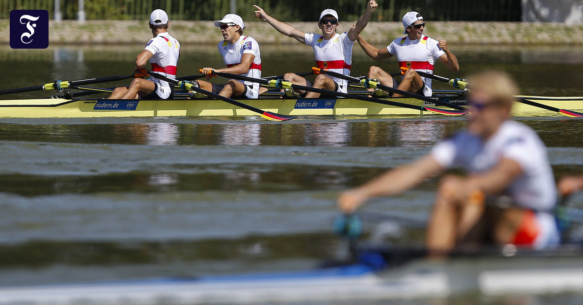 Zweimal Gold für deutsche Ruderer