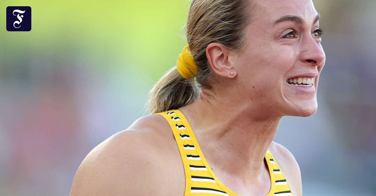 Leichtathletik-EM: Alexandra Burghardt stellt vor Sprint ihr Leben um