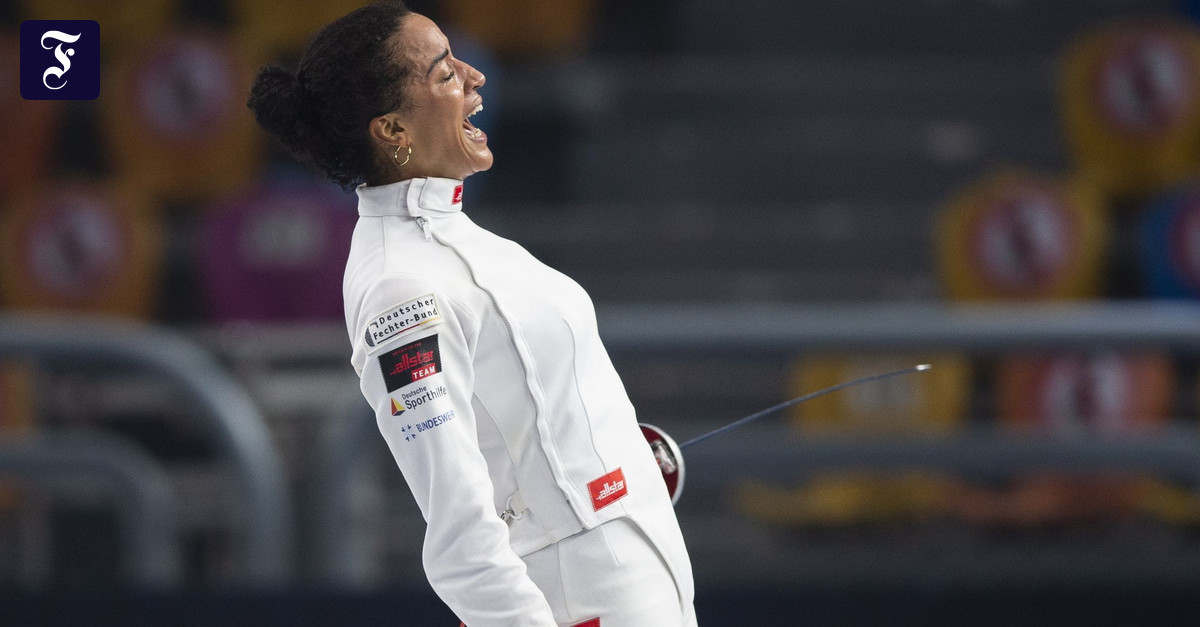 Alexandra Ndolo gewinnt Degen-Silber bei Fecht-WM
