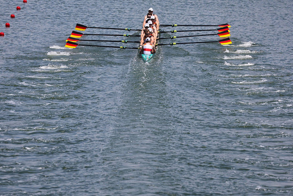 Bilderstrecke zu: Ruderer Richard Schmidt mit Achter im Olympia-Finale ...