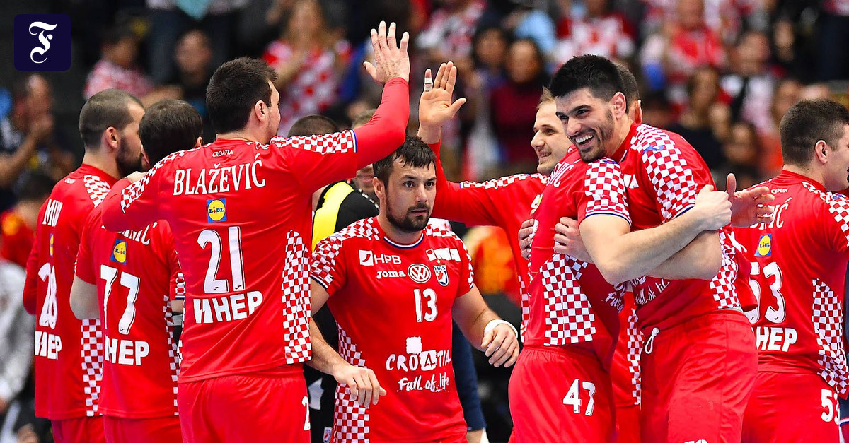 Handball-WM: Mitfavorit Kroatien in der Hauptrunde