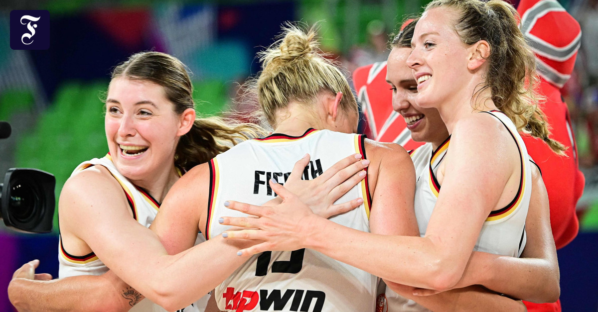Deutschlands Frauen bei Basketball-EM: Olympia 2024 in Paris als Ziel