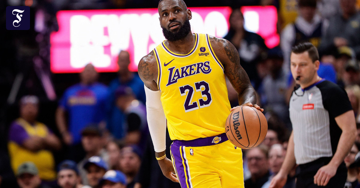 Gegen Nuggets: Lebron James und Lakers scheitern in NBA-Play-offs