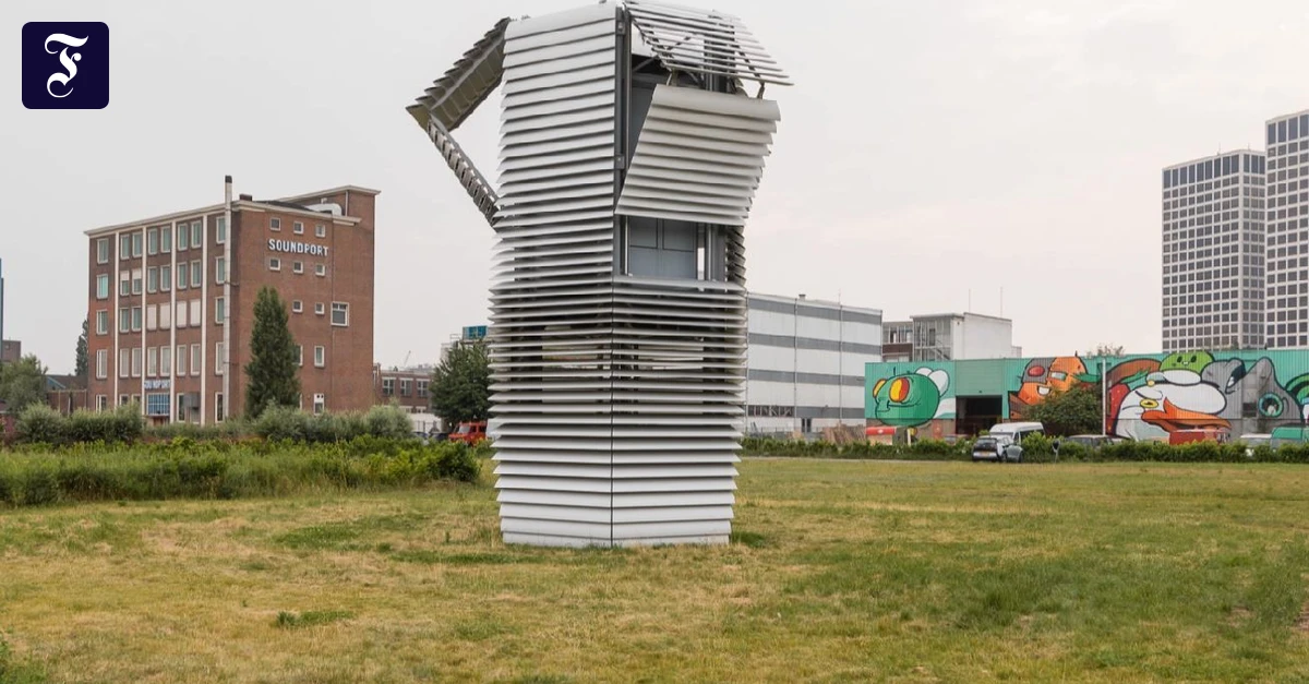 Smog-Tower: Zeitraffer