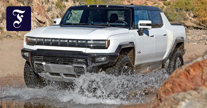 Hummer feiert jetzt ein Comeback als Elektroauto