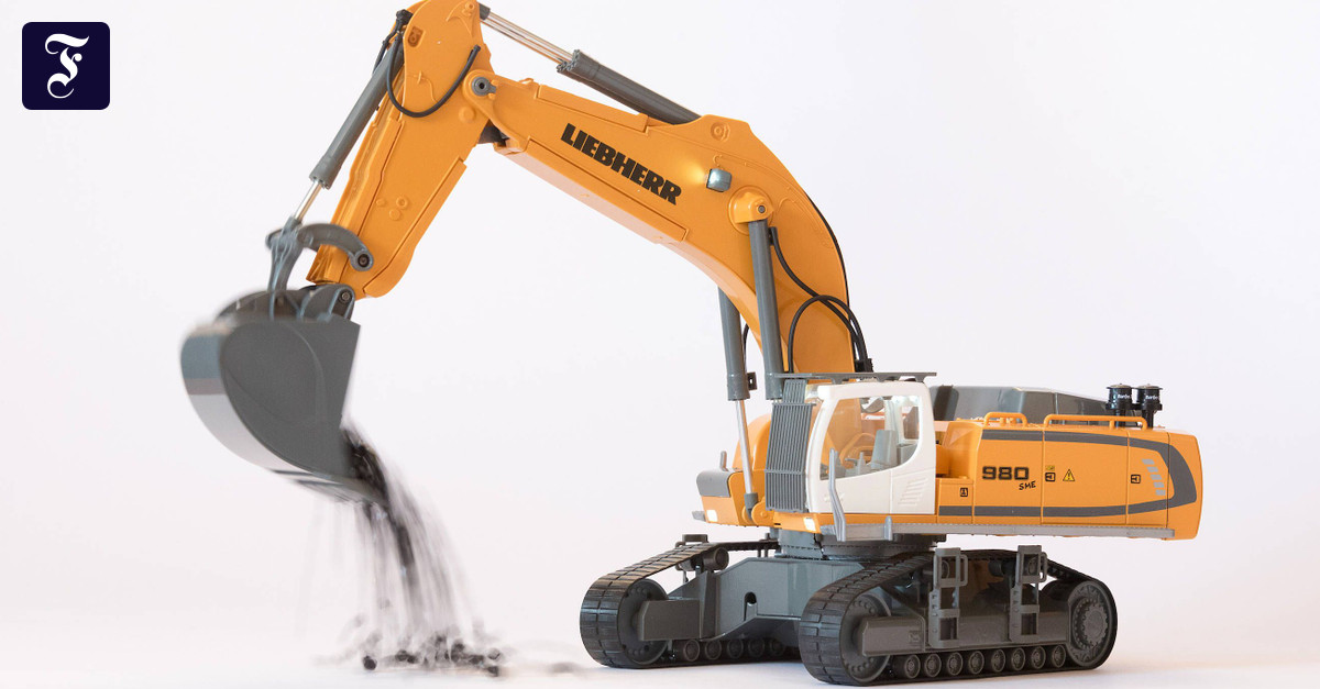 Siku-Bagger im Maßstab 1:32