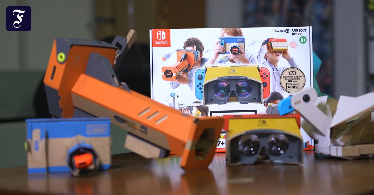 Nintendo Labo-VR-Kit: Mit Pappe in die Virtuelle Realität