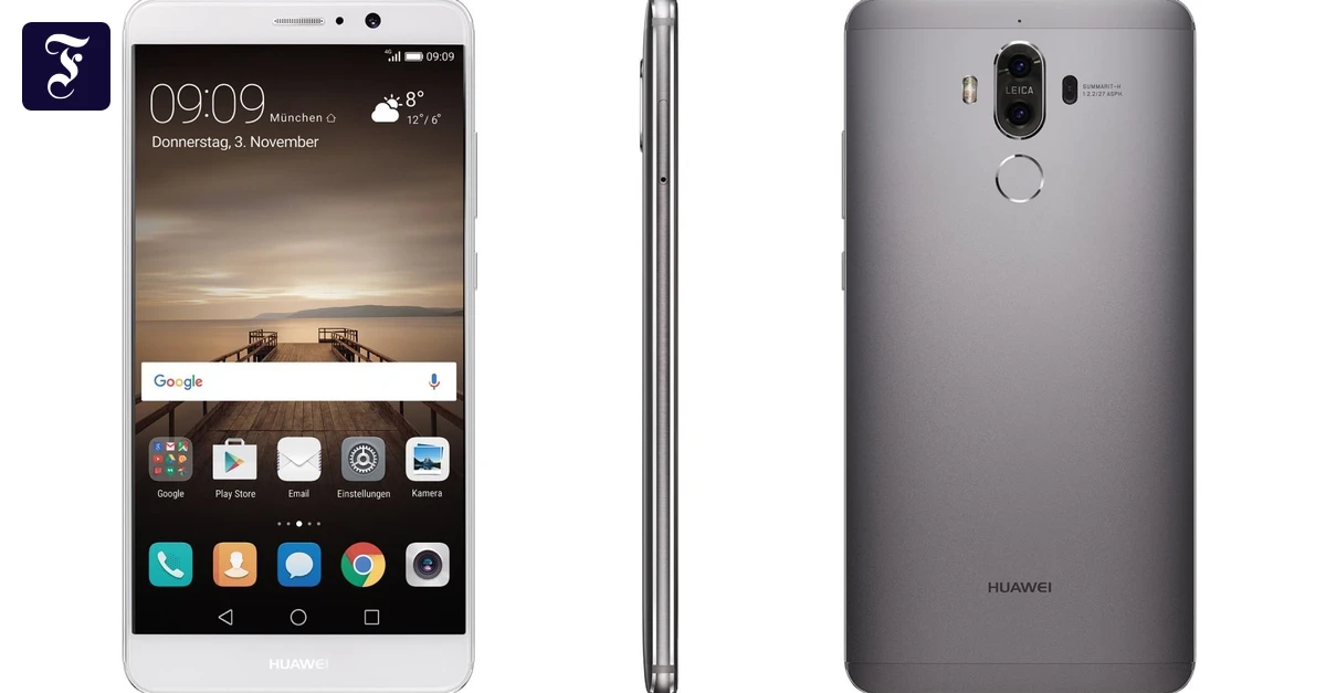 Huawei legt das neue Smartphone Mate 9 vor