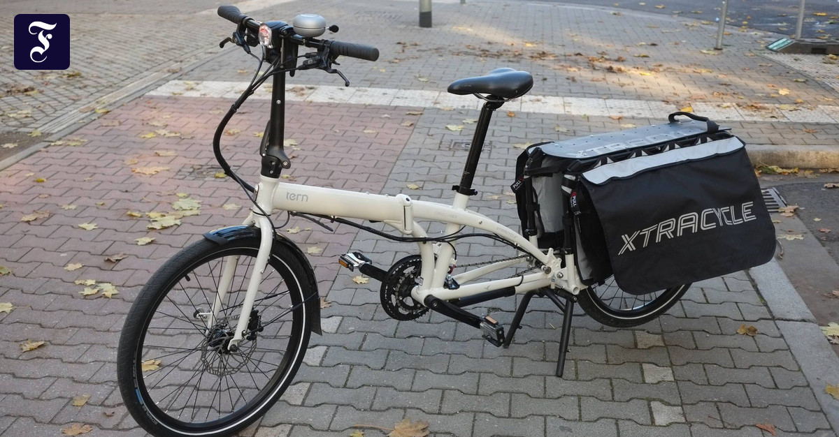 Faltbares Lastenrad Tern Cargo Node im Test