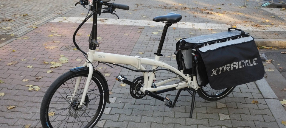 Faltbares Lastenrad Tern Cargo Node im Test