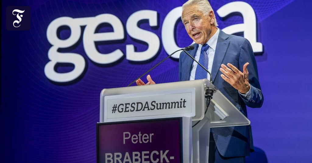 Ehemaliger Nestlé-Chef Peter Brabeck-Letmathe wird 80 Jahre alt | FAZ