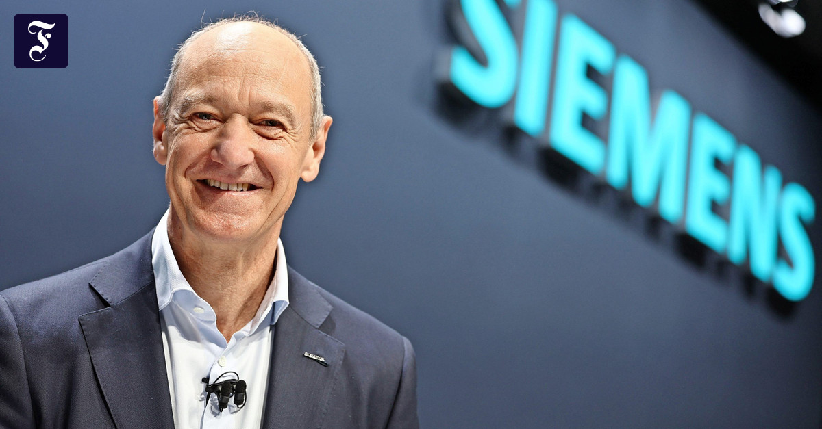 Vorstandschef Busch führt Siemens bis 2030