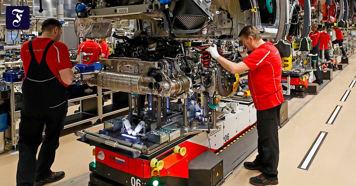 Porsche liefert ein Drittel weniger Autos aus in Europa