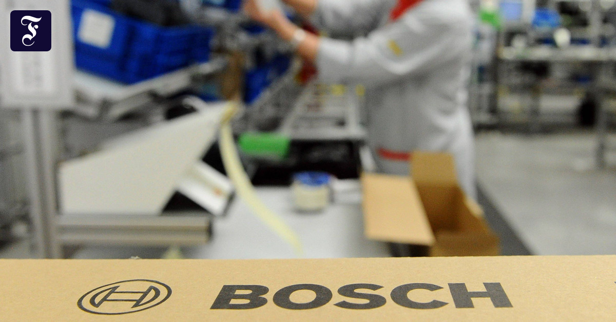 Zu wenig Aufträge: Bosch verkürzt Arbeitszeit von 1800 Mitarbeitern