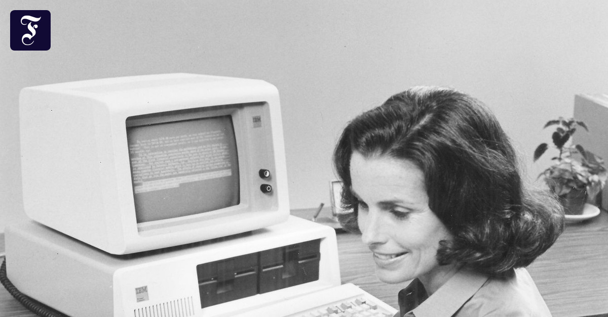 Vor dreißig Jahren: Der erste Personalcomputer - Unternehmen - FAZ
