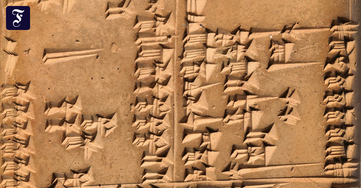 Wie sich in Mesopotamien die Schriftkultur entwickelt hat.