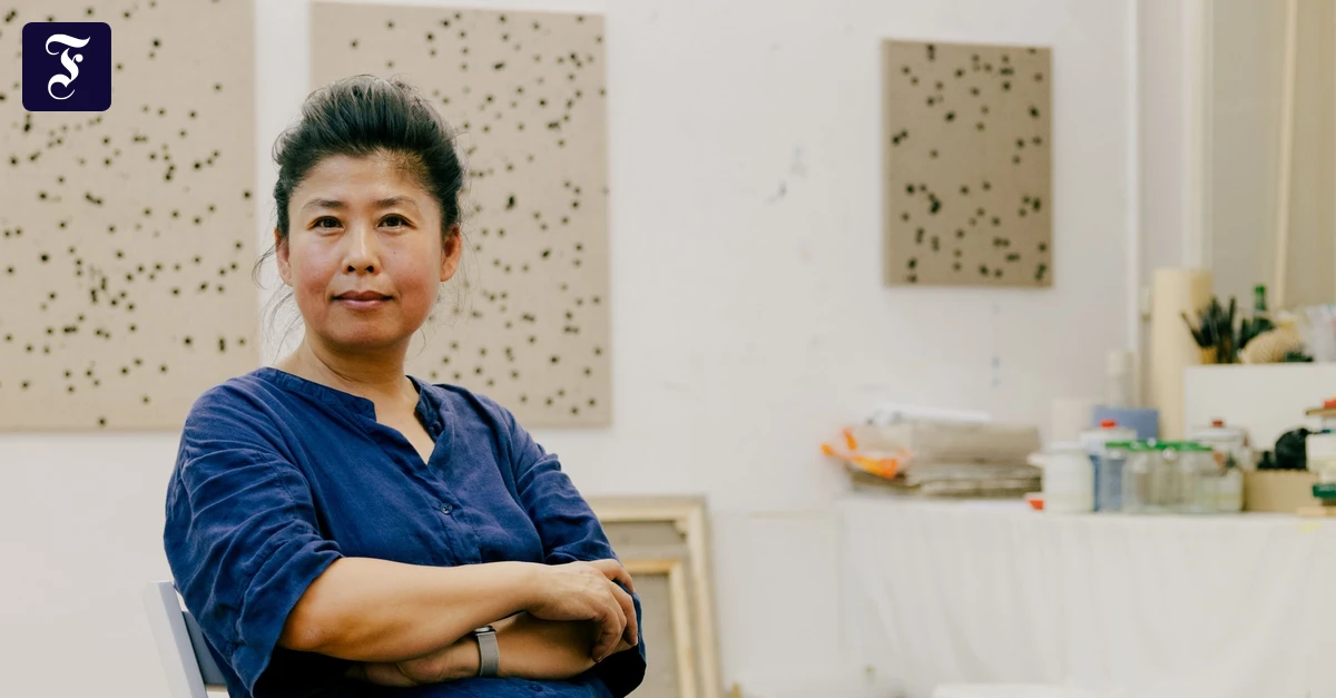 Die Künstlerin Chunqing Huang stellt in Frankfurt aus | FAZ