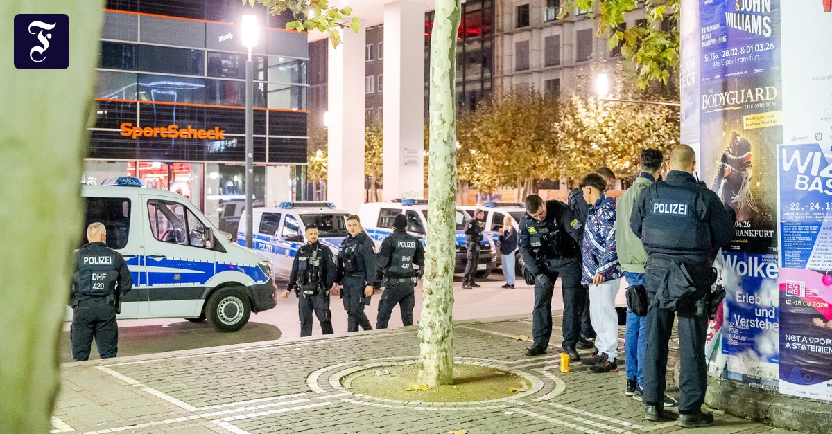 Kriminalität auf der Zeil in Frankfurt: Mit der Polizei auf Streife ...