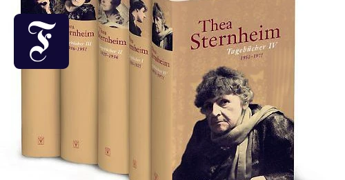 Thea Sternheim: Tagebücher: Aufrecht durch dunkle Zeit | FAZ