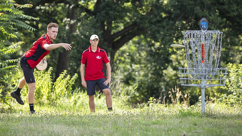 Trendsport Disc-Golf: Timo Hartmann will Profi werden