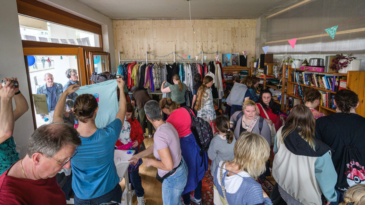 In Frankfurt eröffnet der erste Umsonstladen