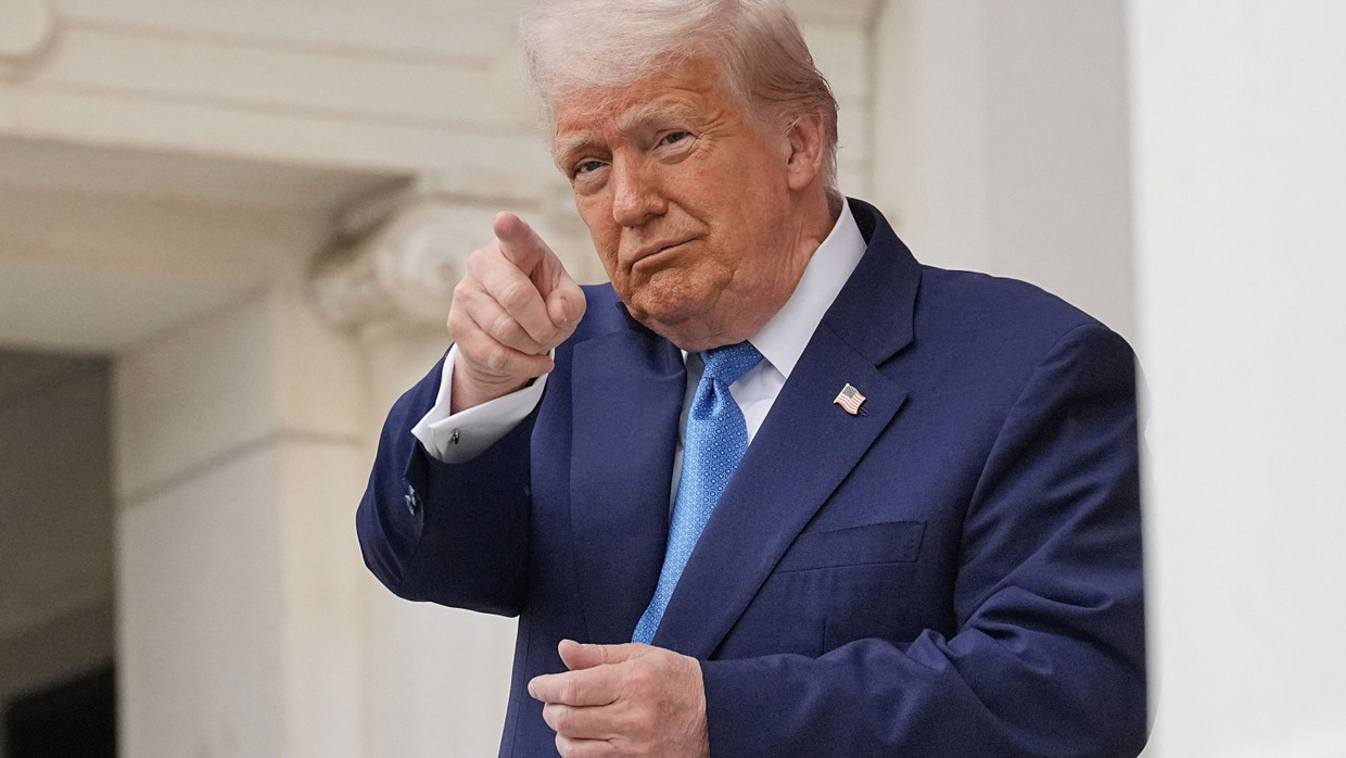 Trumps US-Zölle im FAZ-Liveticker: Trump: EU will so schnell wie ...