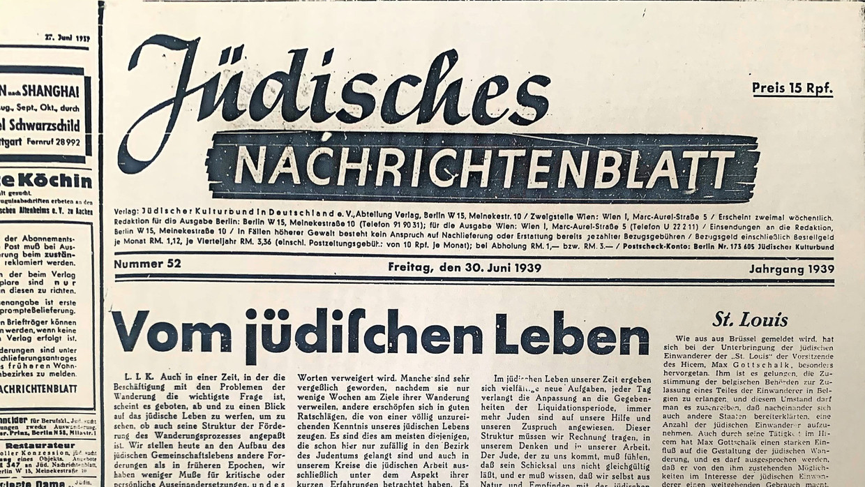 Reichspogromnacht 1938: Nazis verboten alle jüdischen Presseorgane
