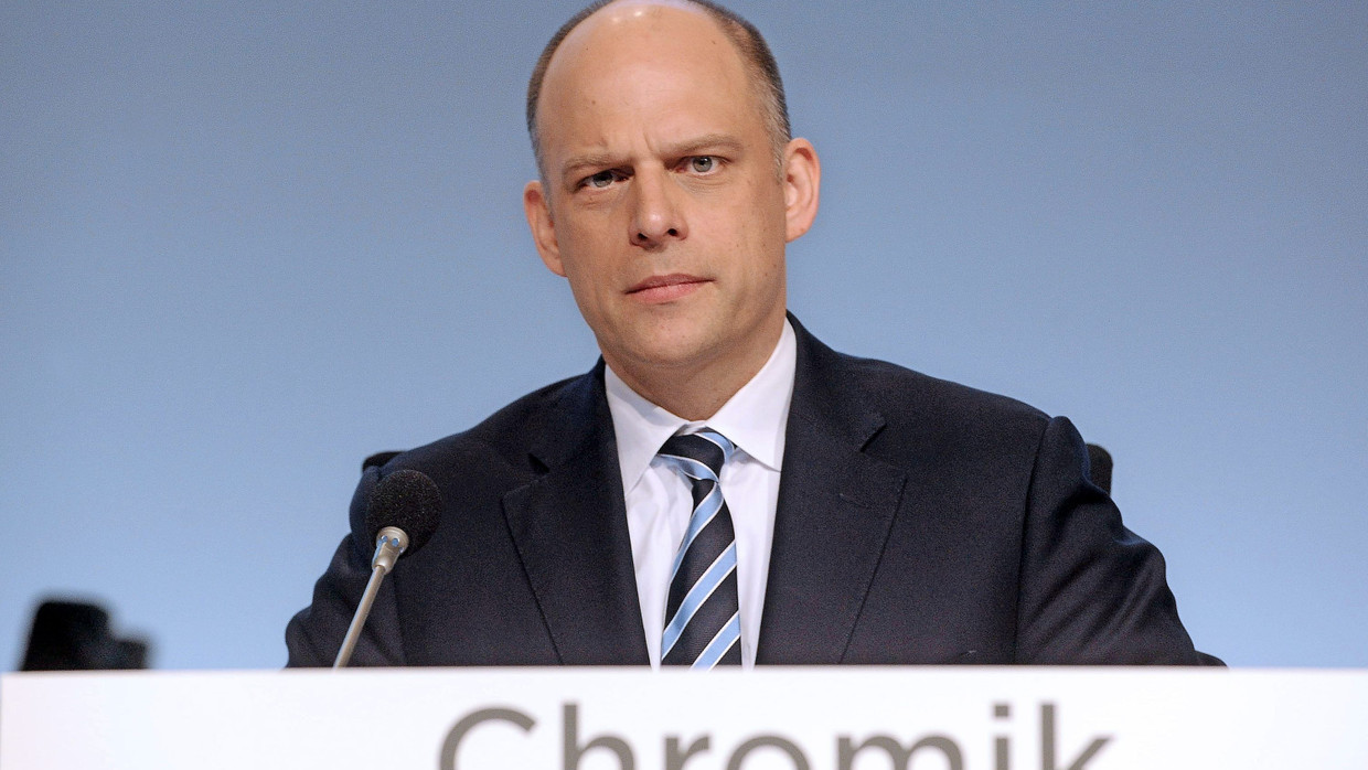 Wie Markus Chromik die Deutsche Bank auf Krisen vorbereitet | FAZ
