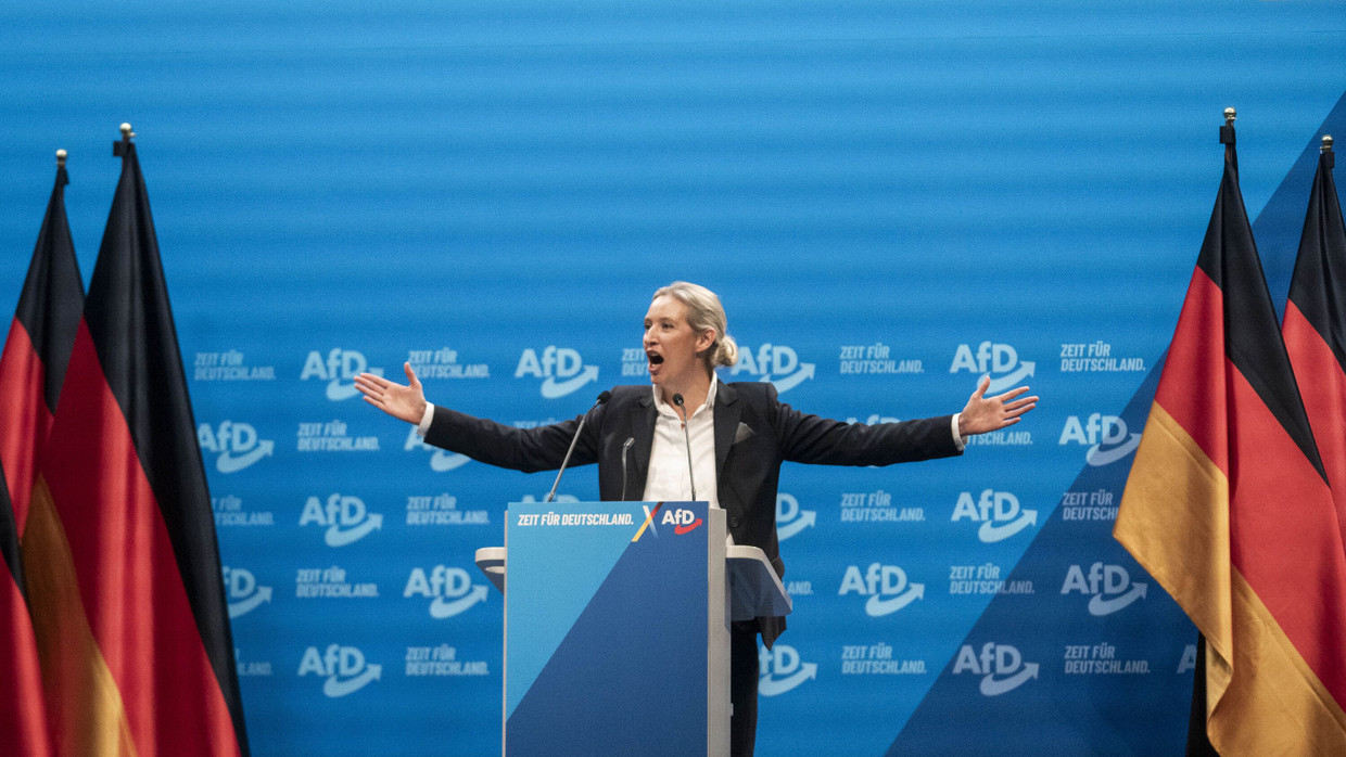 AfD-Parteitag: Weidel setzt schärferen Ton mit Ruckrede | FAZ