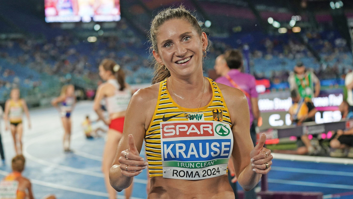 Leichtathletik-EM: Warum Gesa Krause mit Silber glücklicher ist als mit ...