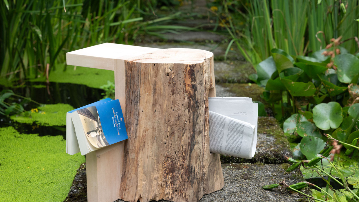 Volker Albus designt mit Holz aus dem Taunus | FAZ