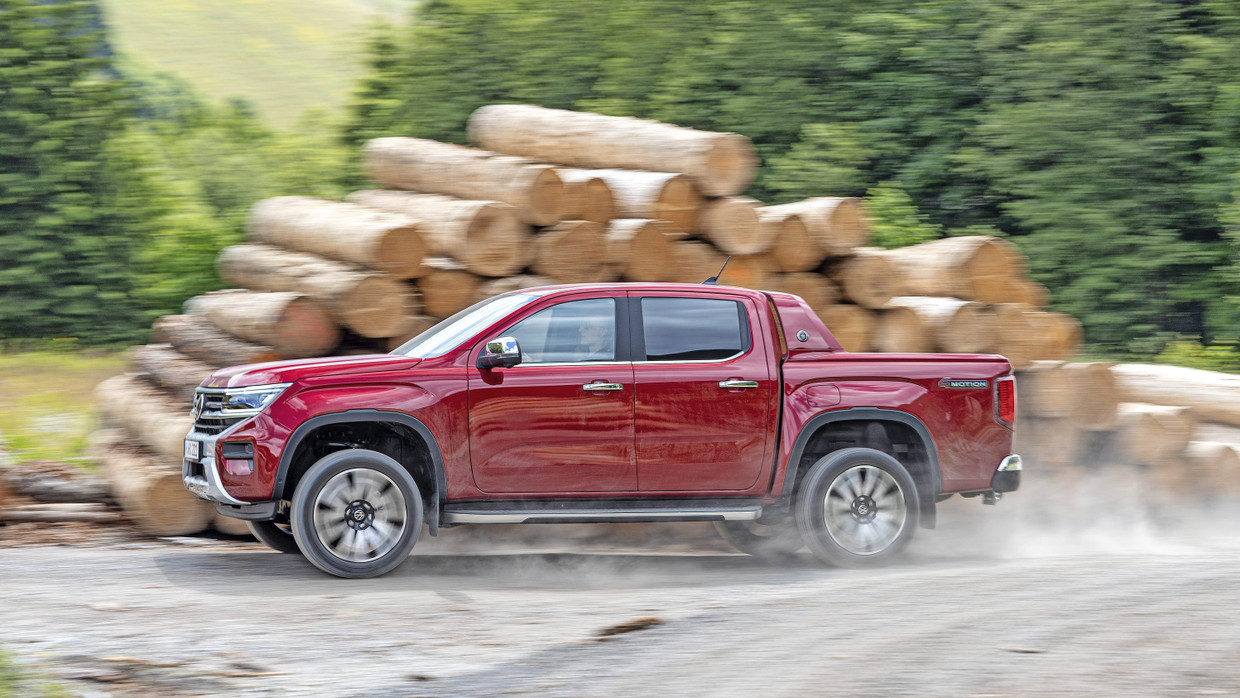 Volkswagen Pick-up im Test: Der Ranger fährt im Amarok
