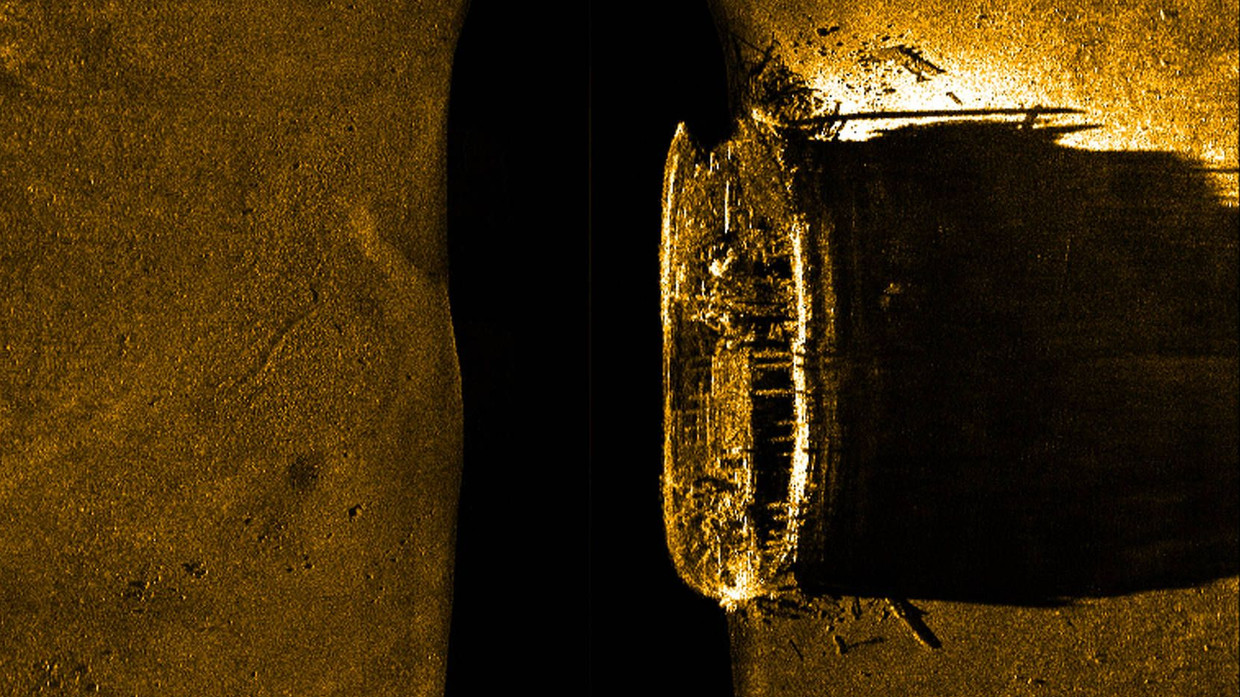 170 Jahre nach der Polarexpedition von Sir John Franklin: Wrack der ...