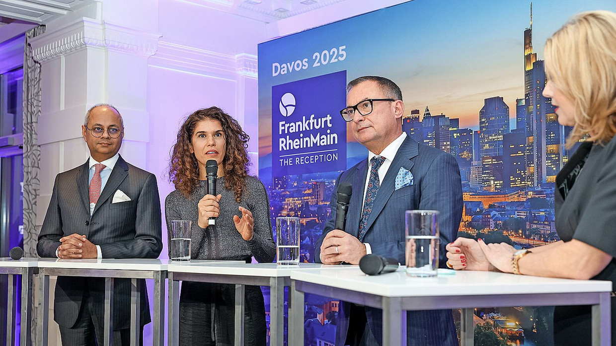 Weltwirtschaftsforum: Wie Rhein-Main in Davos für sich wirbt | FAZ
