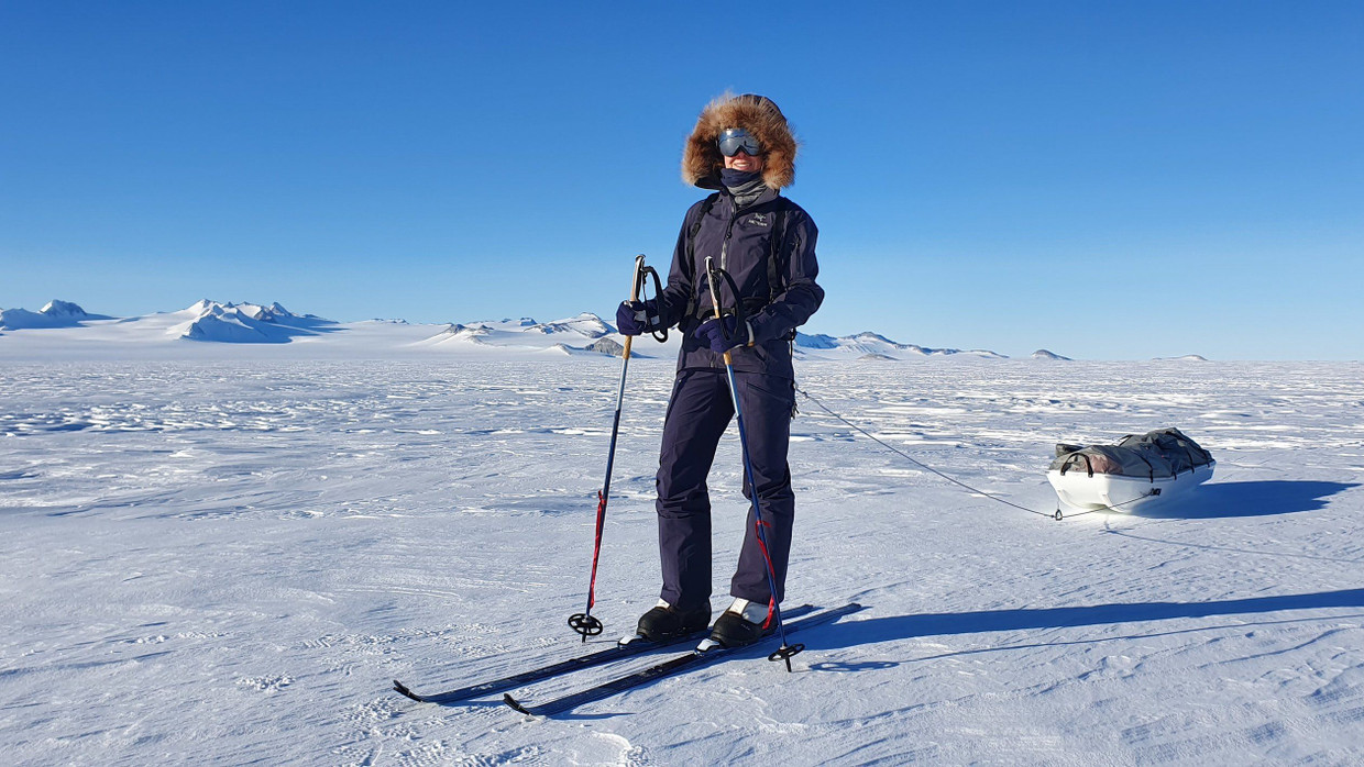 Expeditionistin Anja Blacha im Interview über Alleinsein in der Antarktis