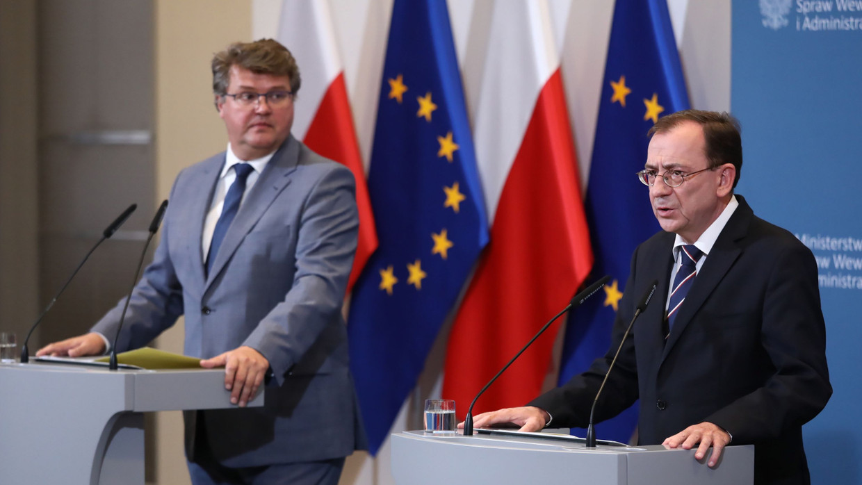 Polen: Konflikt um Festnahme des früheren PiS-Innenministers