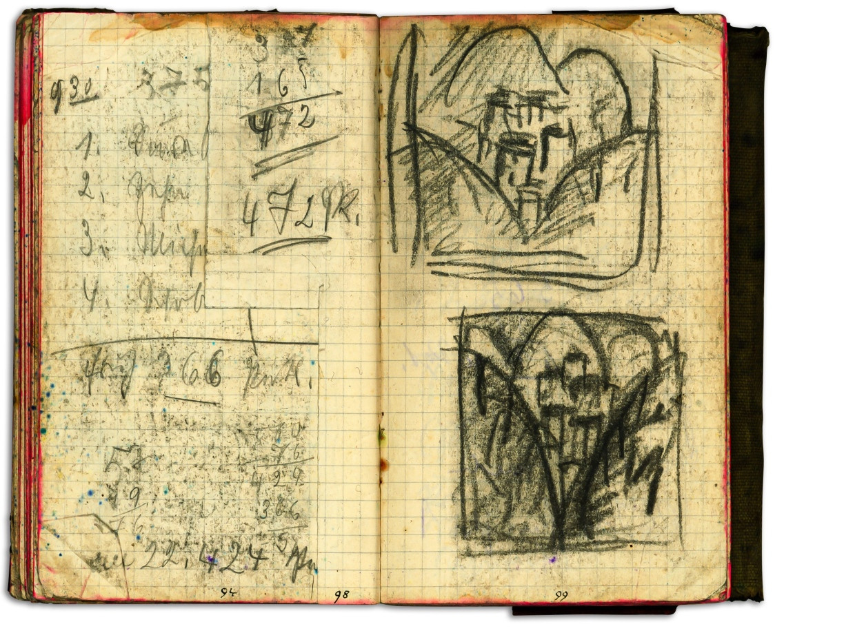 Das Feldnotizbuch von Otto Dix
