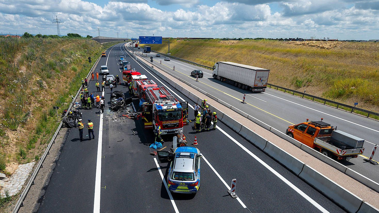 Vier Tote bei Unfall auf A3 bei Regensburg