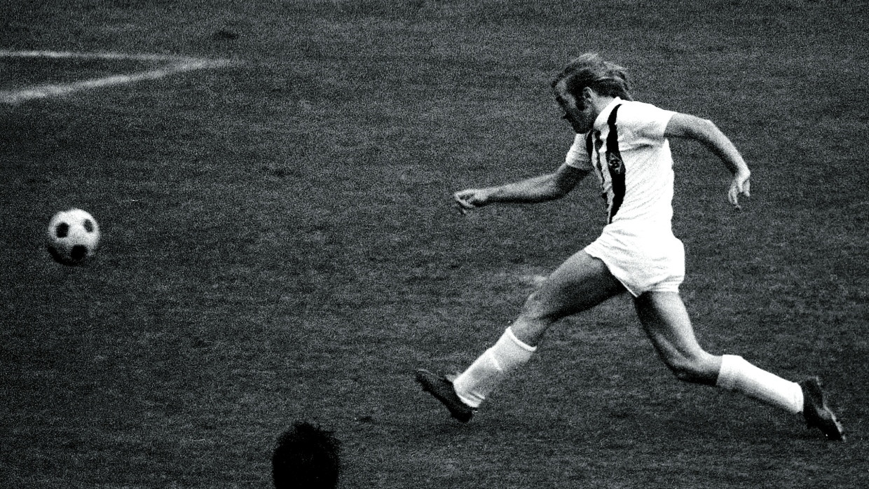 Als Günter Netzer sich im Pokalfinale selbst einwechselte und zum Sieg traf