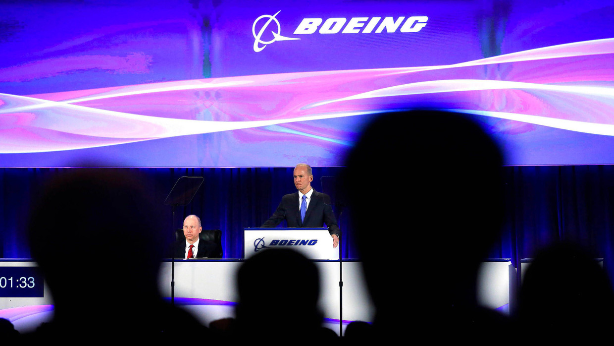 Boeing-Chef erhält Rückendeckung von den Aktionären