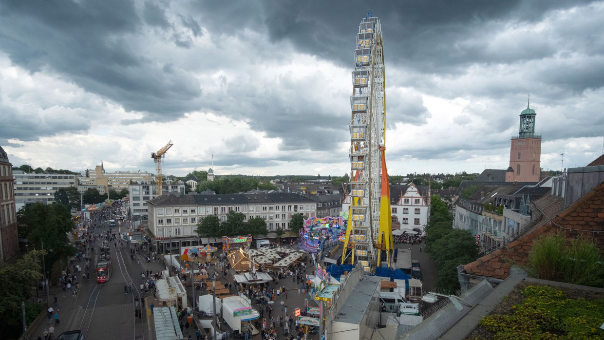 Das 74. Heinerfest in Darmstadt dauert bis Montag