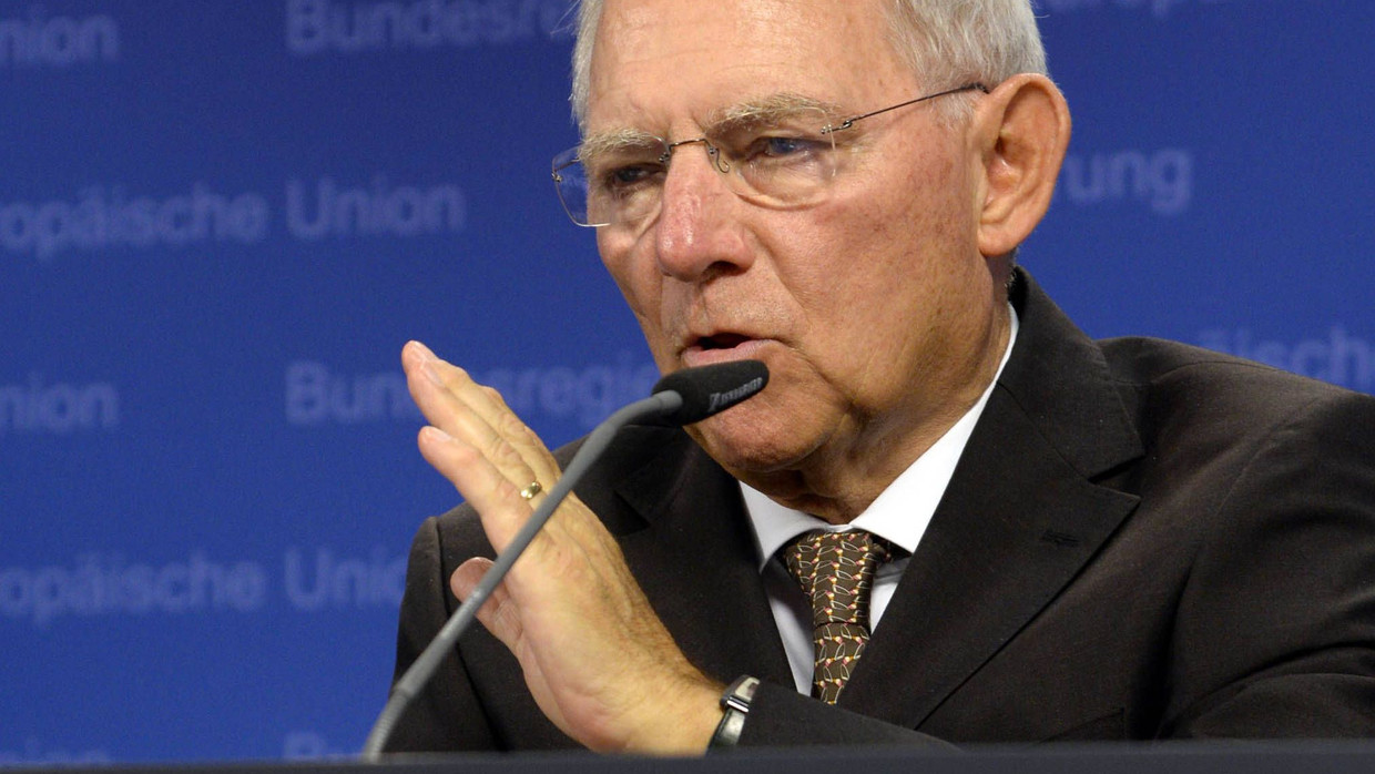 Wolfgang Schäubles Politik: Viel mehr als schwarze Null und Euro ...