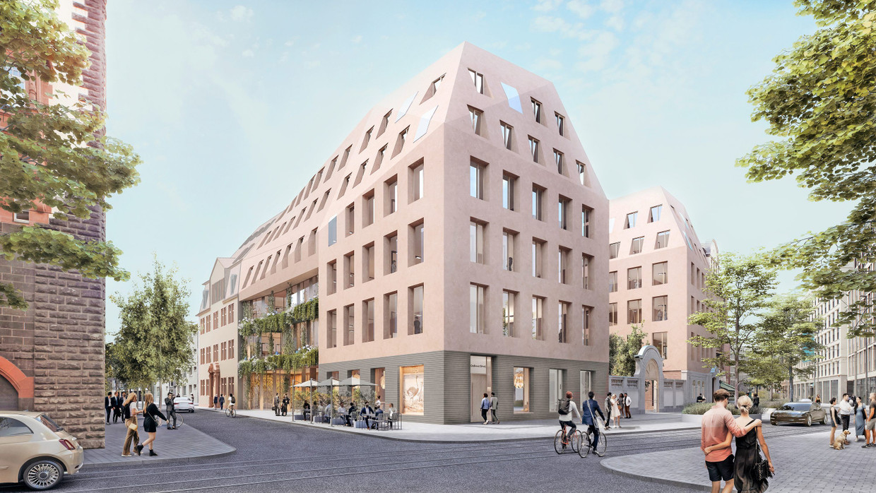 Dieser Frankfurter Neubauplan für den Römer wirkt wie ein Fremdkörper