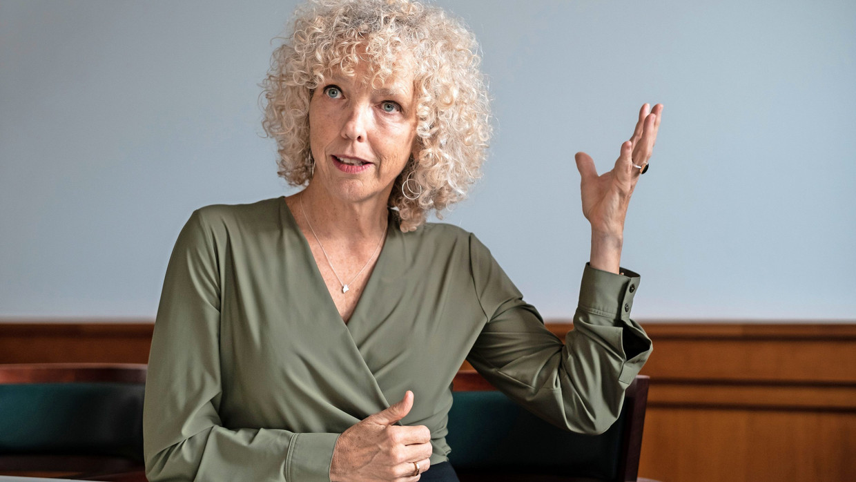 Staatssekretärin und frühere Greenpeace-Chefin Jennifer Morgan im ...